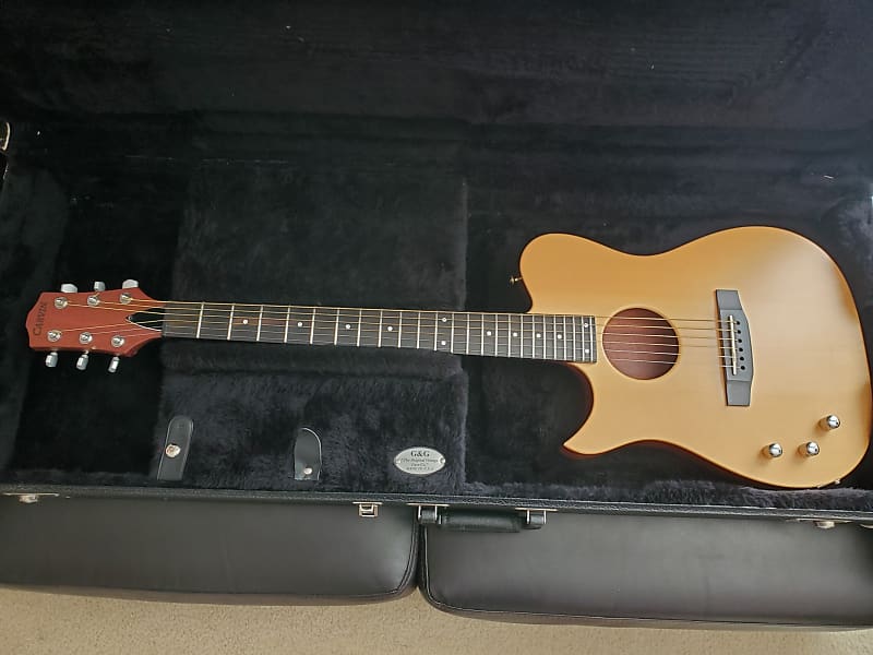 Carvin Left Handed AC175 Thinline Spruce Top Natural Finish | Reverb