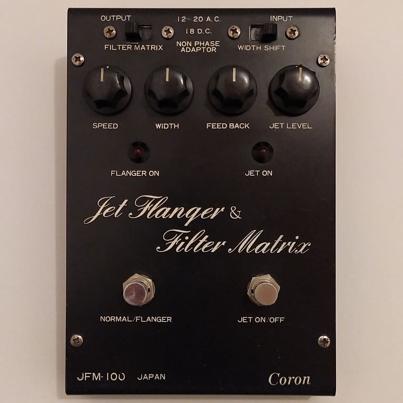 Coron JFM-100 Jet Flanger & Filter Matrix made in Japan - | Reverb