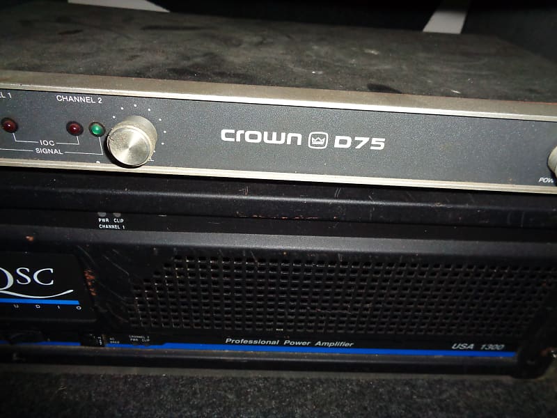 Crown DC75 Power Amp | Reverb