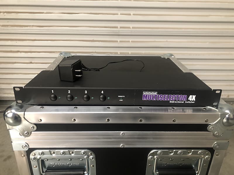 Whirlwind Multiselector 4X & Remote Footswitch | Reverb