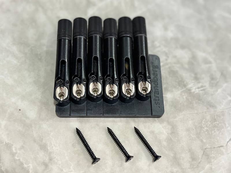 FIXED Bridge STRANDBERG EGS Arc Cast Zink 6 String | Reverb