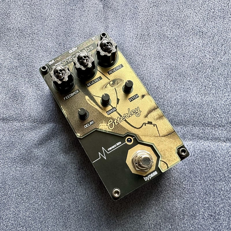 Maneco Labs Otterley Dual Reverb 2021 - Black and Gold | Reverb
