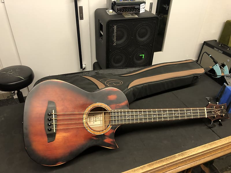 Ortega KT-WALKER-V2 2020's - Flamed Mahogany Tobacco Burst | Reverb