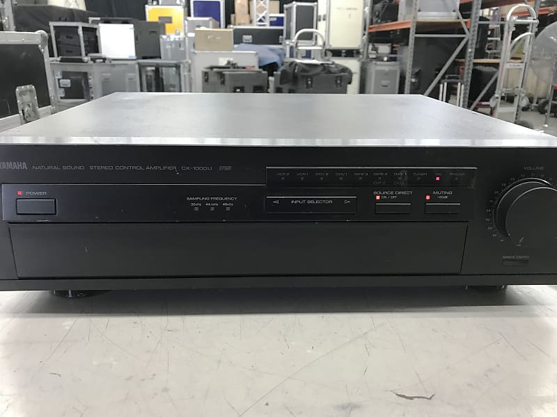 Yamaha CX-1000 Natural Sound Stereo Digital Preamplifier USED | Reverb