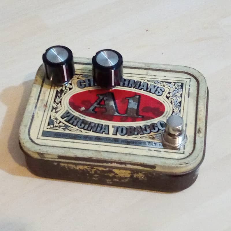 Hubcap John Fuzz Face BC108 2019 Tobacco Tin | Reverb Australia