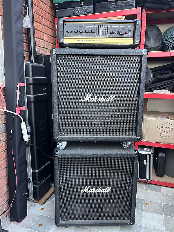 Marshall 7200 200W Bass Stack with 1x15 & 4x10 | Reverb UK