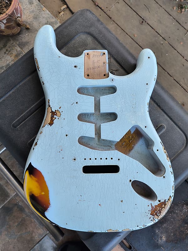 Superbowel Sunday Sale! Fender 1960 relic stratocaster body | Reverb