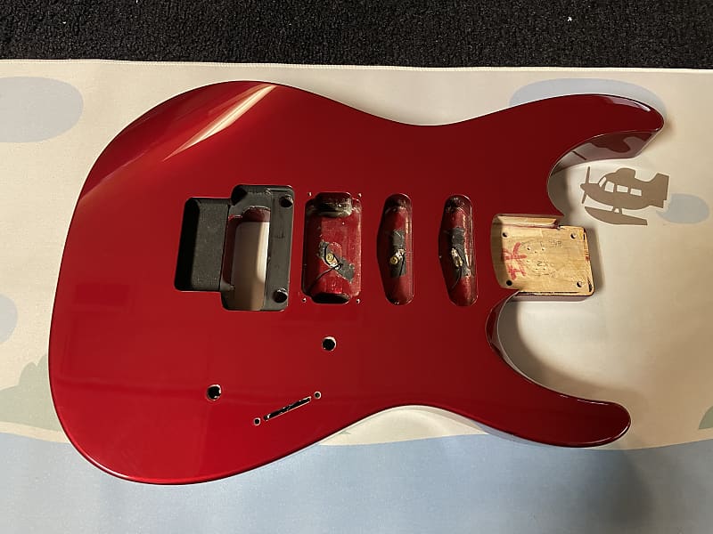 Jackson DK2 MIJ Japan 2005 Inferno Red | Reverb