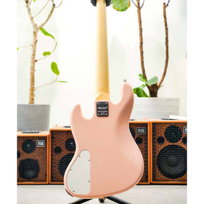 Alleva Coppolo LG5 Standard-Shell Pink w/Parchment Pickguard | Reverb