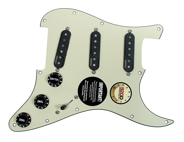 Pre Wired Fishman Fluence Loaded Pickguard for Fender Strat | Reverb