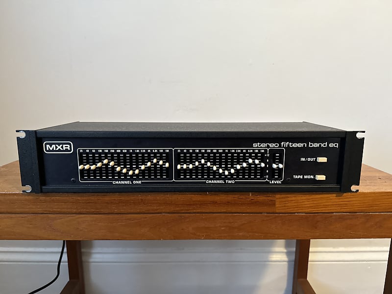 MXR EQ Model 127. Vintage 15 Band Stereo Graphic Equalizer. | Reverb