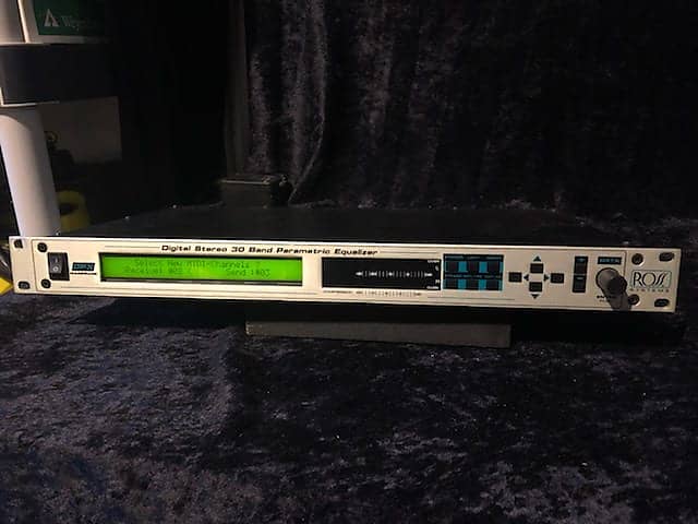 Ross Systems Digital Stereo 30 Band Parametric Equalizer | Reverb