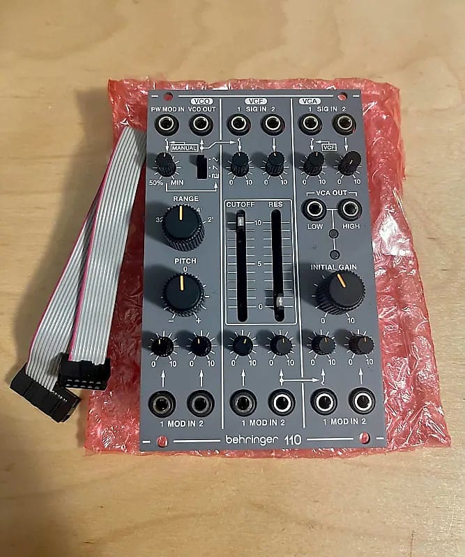 110 vco/vcf/vca eurorack module | Reverb