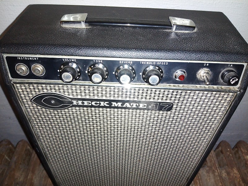 Teisco Checkmate 17 Vintage Tube Amp 1960s | Reverb