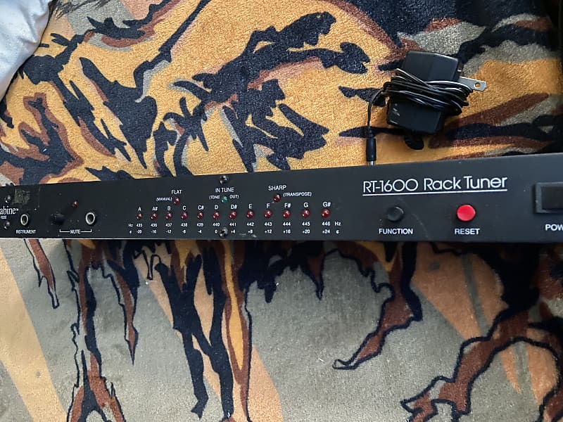 Sabine RT-1600 Rack tuner | Reverb