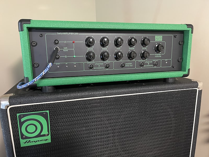 Hilbish Design Beta Amplifier 200 2021 Matamp Green | Reverb Australia