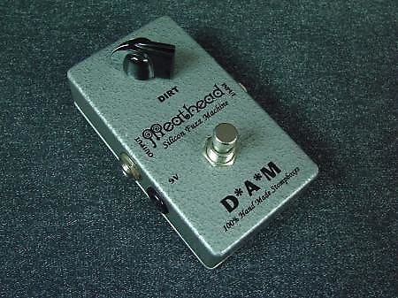 DAM Meathead Silicon Fuzz Machine Guitar Effects Pedal D*A*M | Reverb