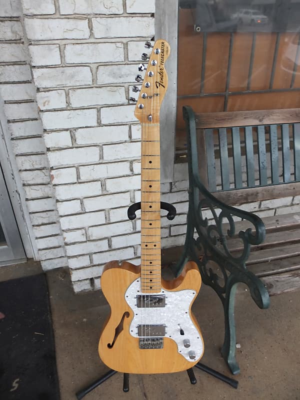 Fender '72 Reissue Thinline Telecaster 1999 - Natural Gloss | Reverb