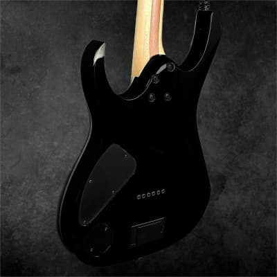 Ibanez RGIR20FE Iron Label Electric Guitar in Black w/EMG | Reverb UK