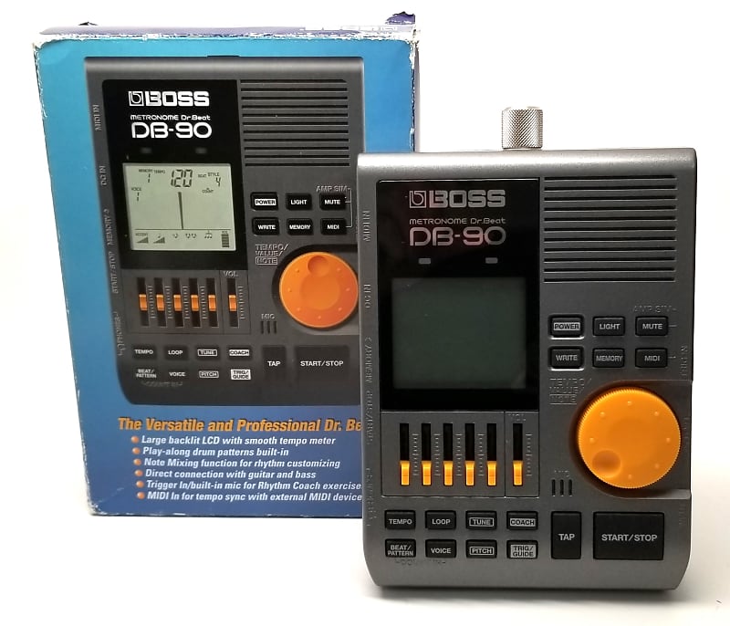 used Boss DB-90 Metronome Dr. Beat, Excellent Condition with | Reverb
