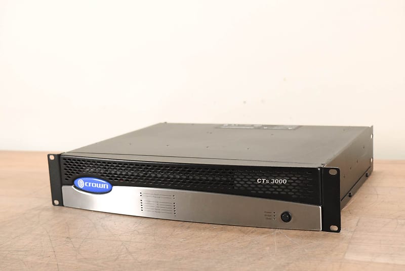 Crown CTs 3000 2-Channel Power Amplifier CG006WK | Reverb Australia