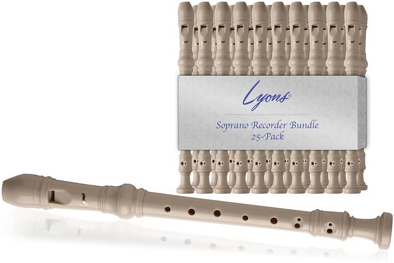 Lyons Soprano Recorder Value Bundle 25-Pack | Reverb