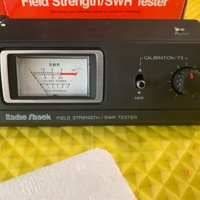 Radio Shack Field Strength/SWR Tester Cat. No. 21-523 Black | Reverb