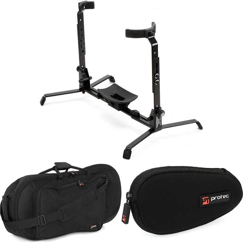 Protec C242 Gold Series Euphonium Gig Bag with Stand and | Reverb