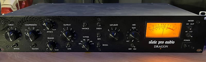 Slate Pro Audio Dragon FET Compressor Black | Reverb