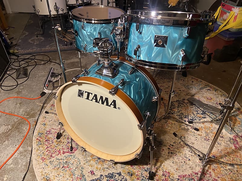 Tama Superstar Classic Maple Neo-Mod 2020 Duracover Turquoise | Reverb