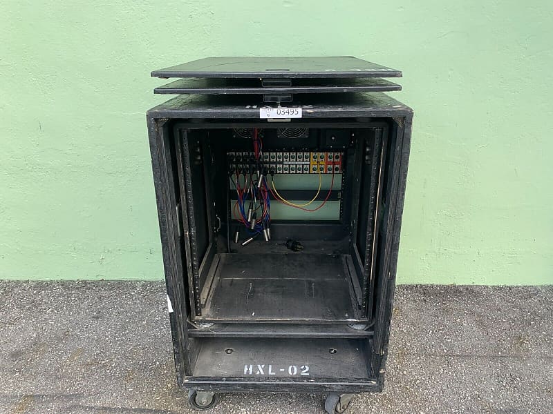 Unbranded 12U 12SP Shockproof Amp Rack W/Signal Panel & Fans | Reverb