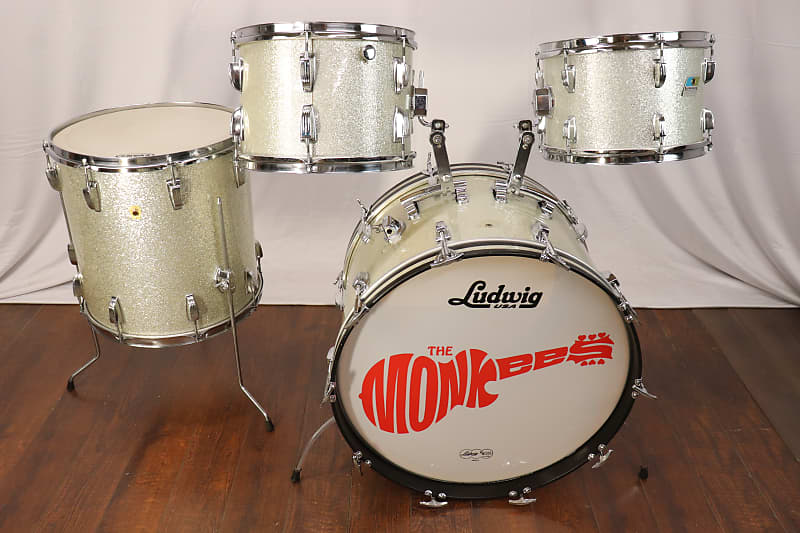 Ludwig 4pc Drum Kit Set (3-Ply) Vintage 1960's - 70's 8x12 / | Reverb