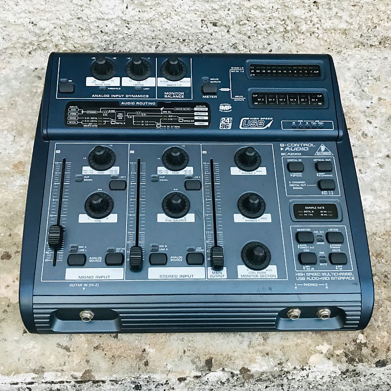 Behringer BCA2000 Multi-Channel Audio/MIDI Control Interface | Reverb