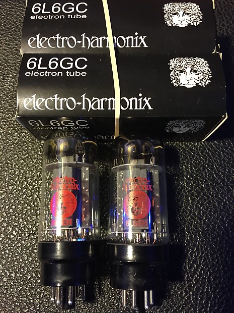 Electro-Harmonix 6L6 GC Matched Duet Guitar Amplifier Vacuum | Reverb