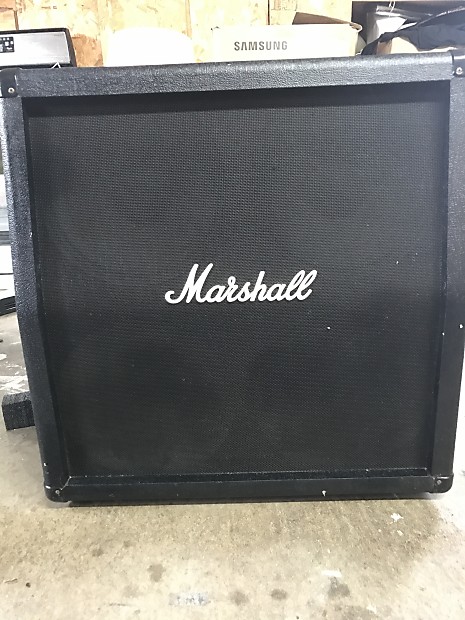 Marshall Cabinet Black | Reverb