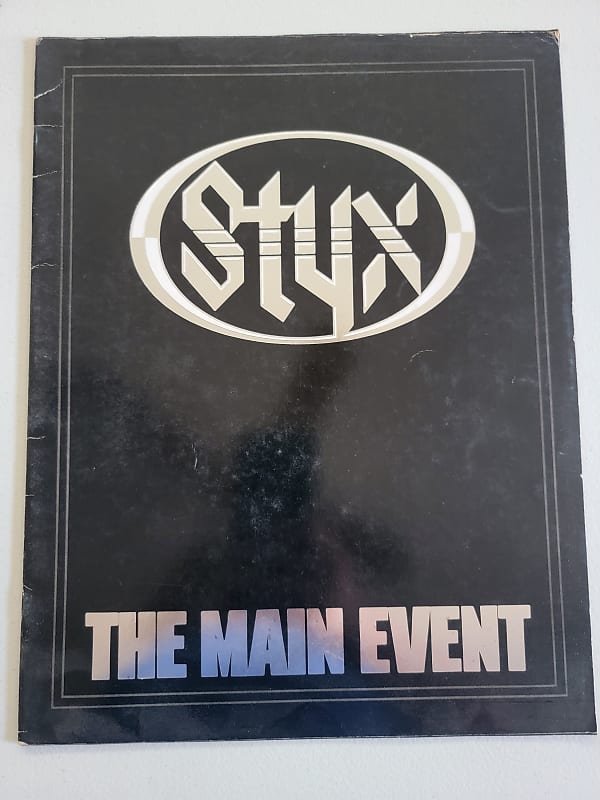 Styx Pieces of Eight - Main Event 1978 Tour Program | Reverb