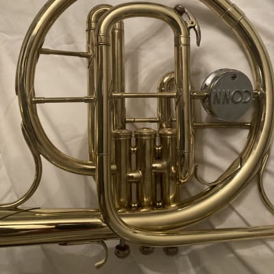 C.G. Conn 16E Mellophone Late 1960s - Lacquer Brass | Reverb
