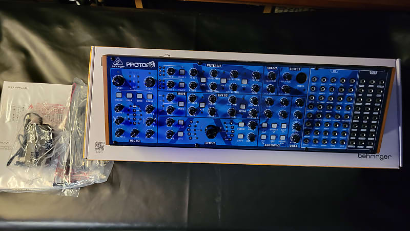 Behringer Proton Desktop Semi-Modular Synthesizer 2025 Just | Reverb