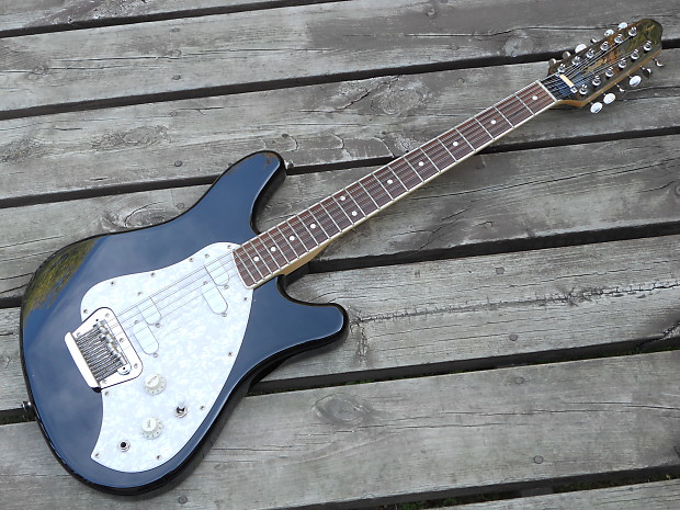 Squire Venus XII 12-string electric 90's Black | Reverb