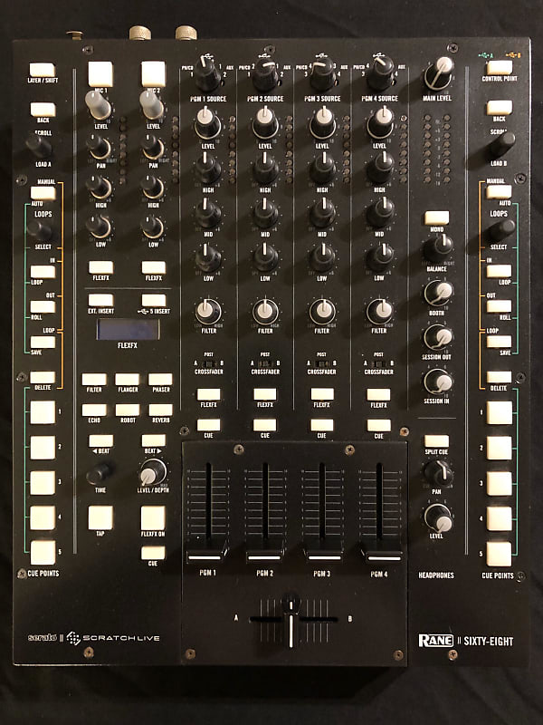 SALE! ! ! Rane Sixty-Eight Mixer Black | Reverb