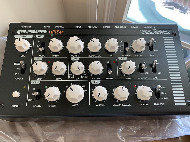 Vermona Retroverb Lancet Desktop Spring Reverb/Filter Module | Reverb