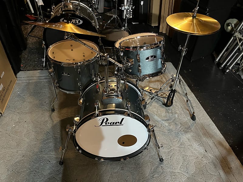 Pearl Roadshow 4pc Complete Drum Set w/ | Reverb