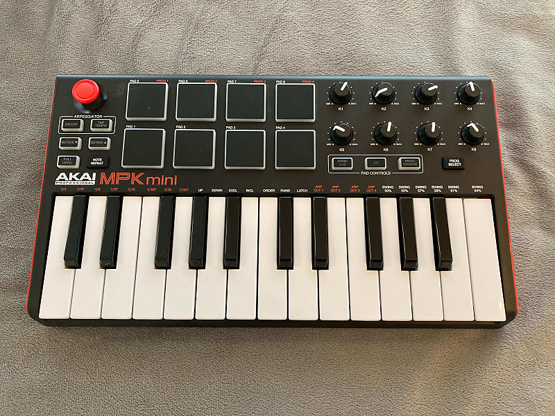 Akai MPK Mini MKIII 25-Key MIDI Controller 2020 - Present - | Reverb