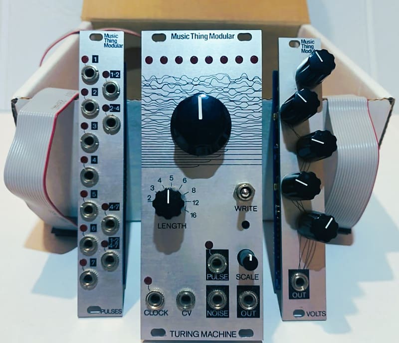 Music Thing Modular Turing Machine Mk II with Expander Gates | Reverb