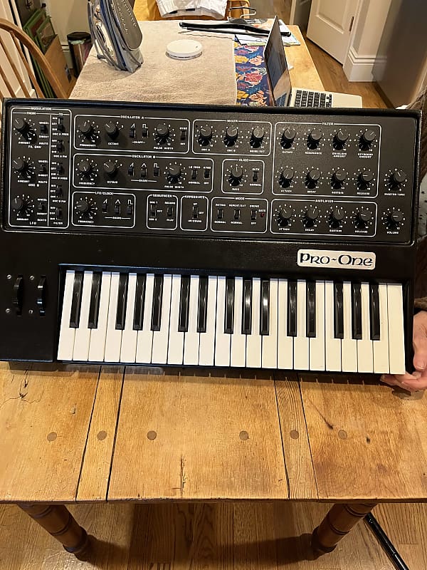 Pro One Sequential Circuits Mid-1980's - Black | Reverb