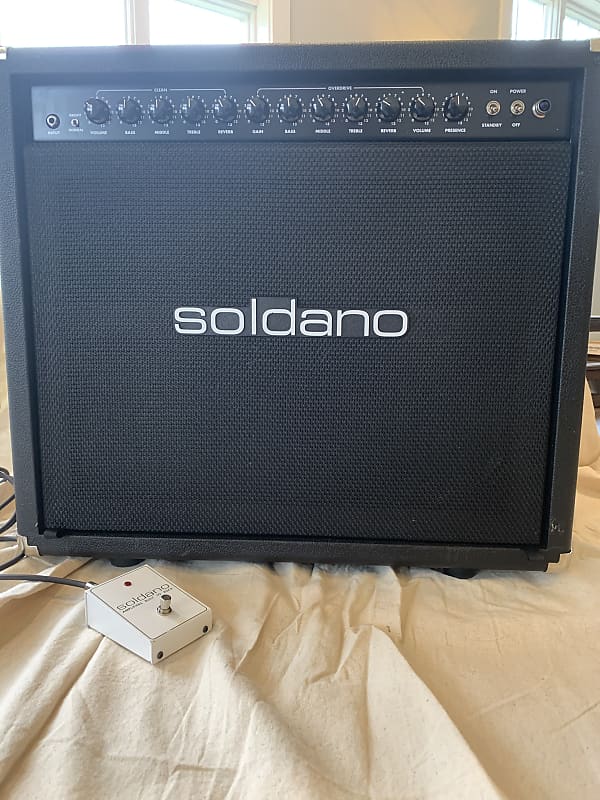 Soldano Lucky 13 / 50 Watt Combo mid 2000's - Black | Reverb