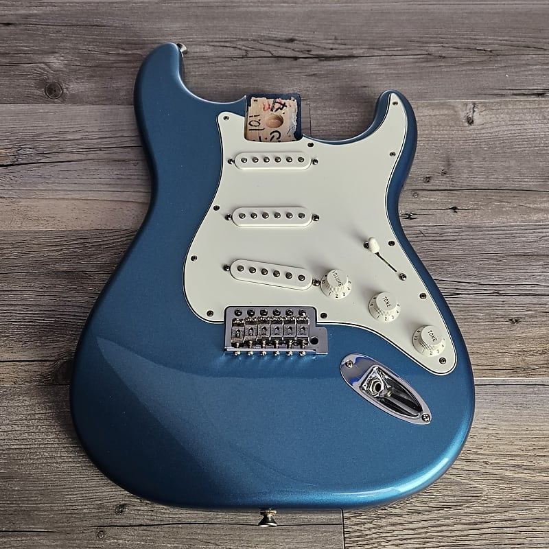 2015 Fender Stratocaster Loaded Body Agave Blue | Reverb