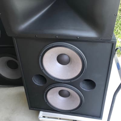 JBL 4639 Cabinet with dual 15" drivers and 4622N-HF high | Reverb