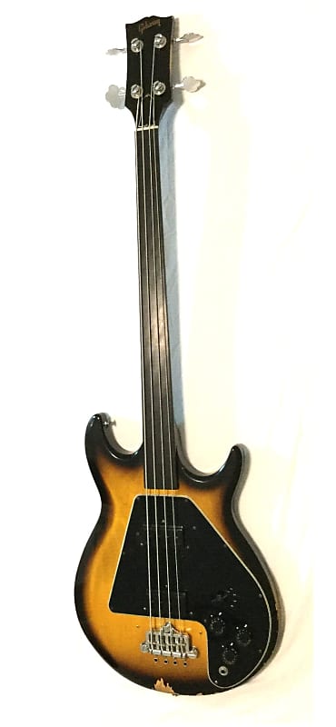 1979 Gibson Ripper Bass Tobacco Sunburst Fretless | Reverb