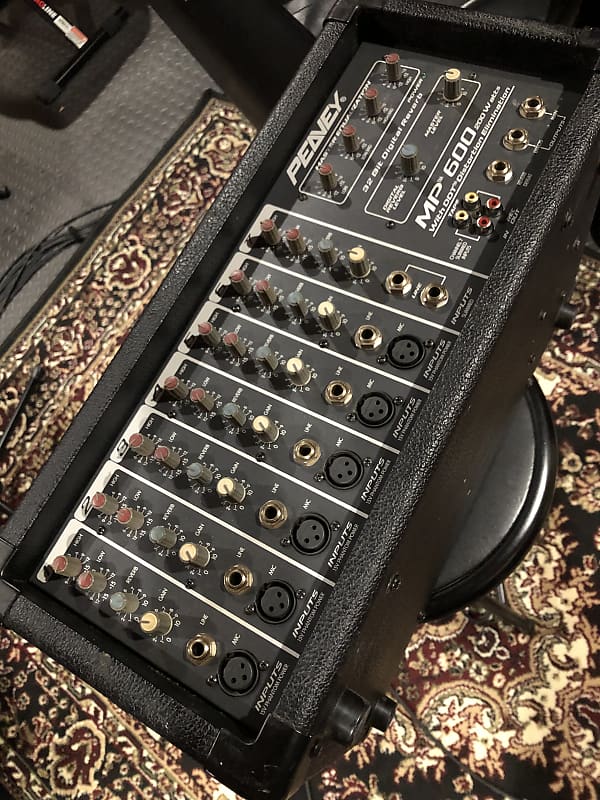 Peavey MP600 200 Watt mixer black | Reverb